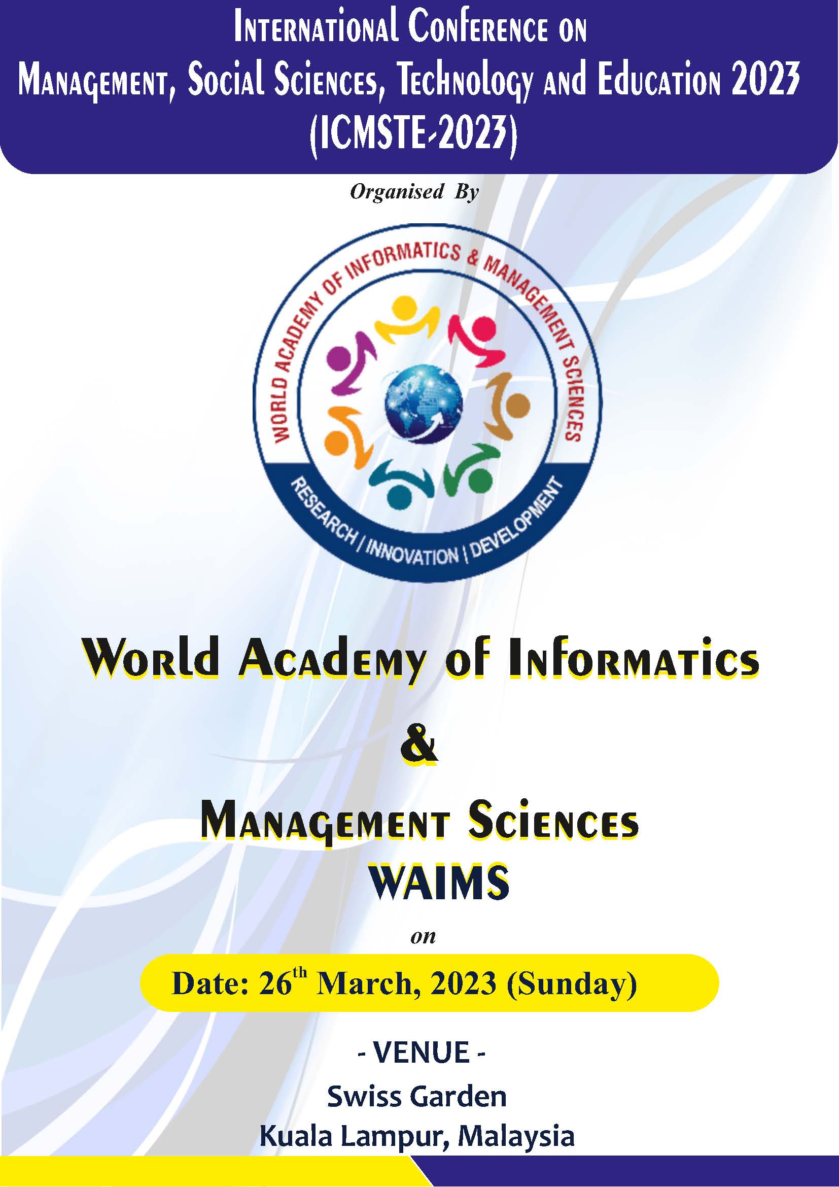 International Conference on Management, Social Sciences, Technology ...